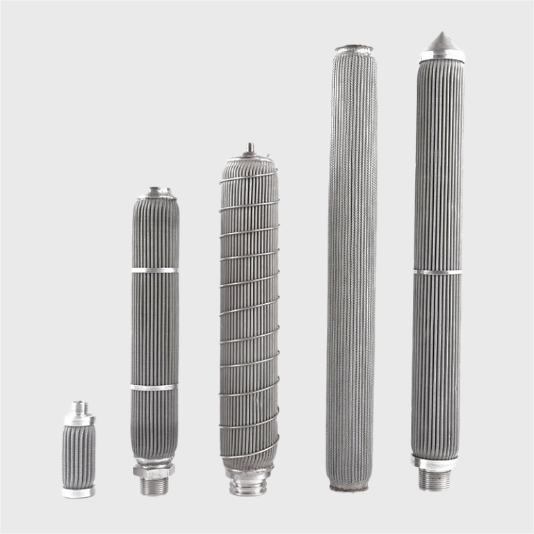 Customizable Best Pleated Metal Fiber Filter Cartridges