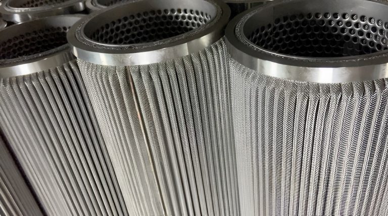 Customizable Best Pleated Metal Fiber Filter Cartridges