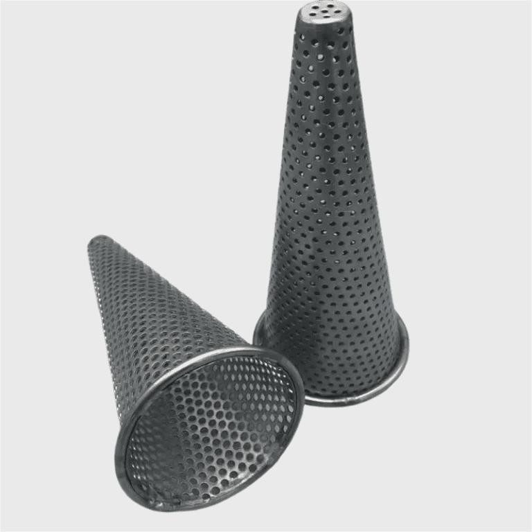 Efficient Temporary Strainers for Particle Interception
